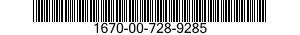 1670-00-728-9285 1670007289285 007289285